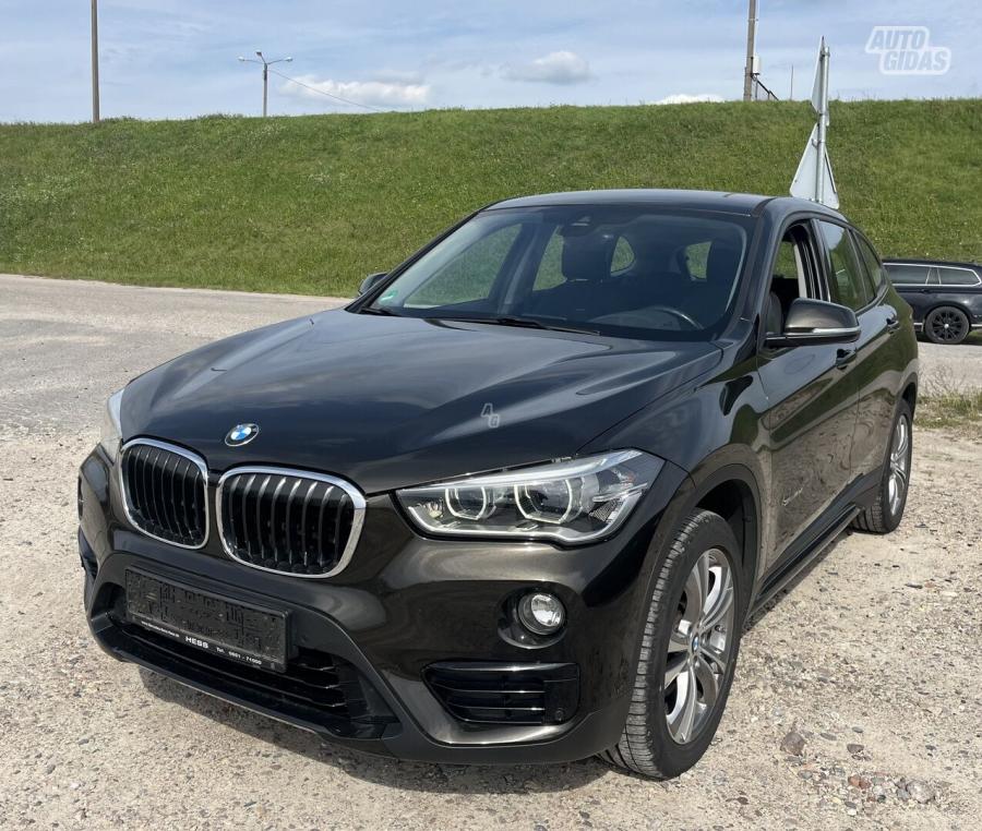 Brown BMW X1 2016 in Vilnius, with an engine capacity of 2.00 L and mileage of 191 thousand km for 12800 €, photo 1 on AUTOMOTO.COM.LV