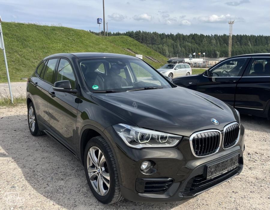 Brown BMW X1 2016 in Vilnius, with an engine capacity of 2.00 L and mileage of 191 thousand km for 12800 €, photo 6 on AUTOMOTO.COM.LV