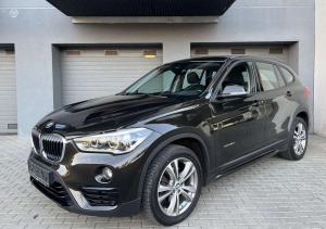 Brown BMW X1 2016 in Vilnius, with an engine capacity of 2.00 L and mileage of 191 thousand km for 12800 €, photo  on AUTOMOTO.COM.LV
