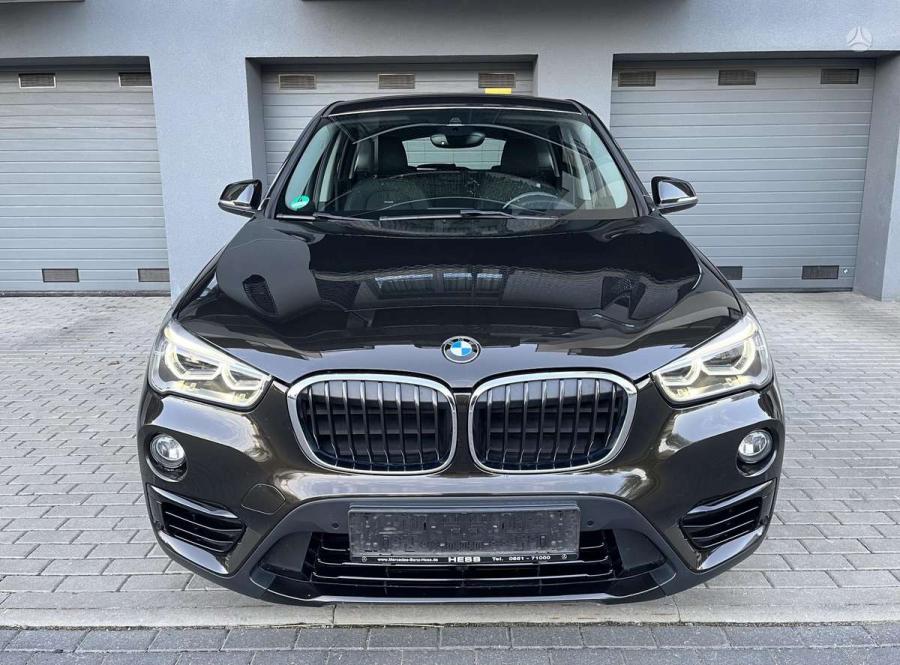 Brown BMW X1 2016 in Vilnius, with an engine capacity of 2.00 L and mileage of 191 thousand km for 12800 €, photo 4 on AUTOMOTO.COM.LV