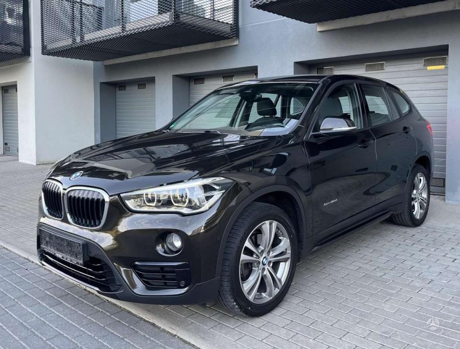 Brown BMW X1 2016 in Vilnius, with an engine capacity of 2.00 L and mileage of 191 thousand km for 12800 €, photo 10 on AUTOMOTO.COM.LV
