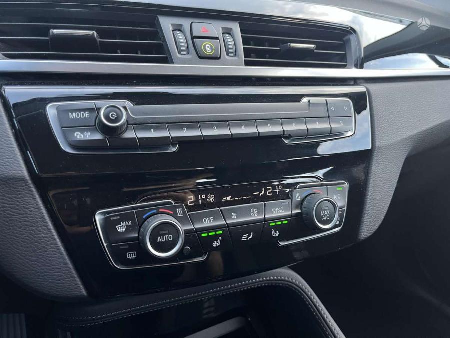 Brown BMW X1 2016 in Vilnius, with an engine capacity of 2.00 L and mileage of 191 thousand km for 12800 €, photo 28 on AUTOMOTO.COM.LV