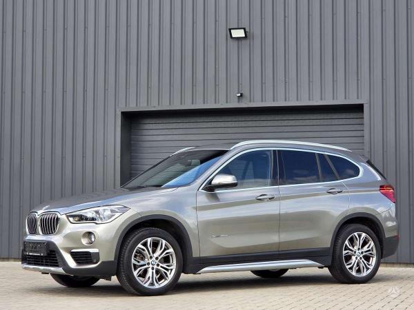 Brown BMW X1 2019 in Kaunas, with an engine capacity of 2.00 L and mileage of 206 thousand km for 16950 €, photo 7 on AUTOMOTO.COM.LV