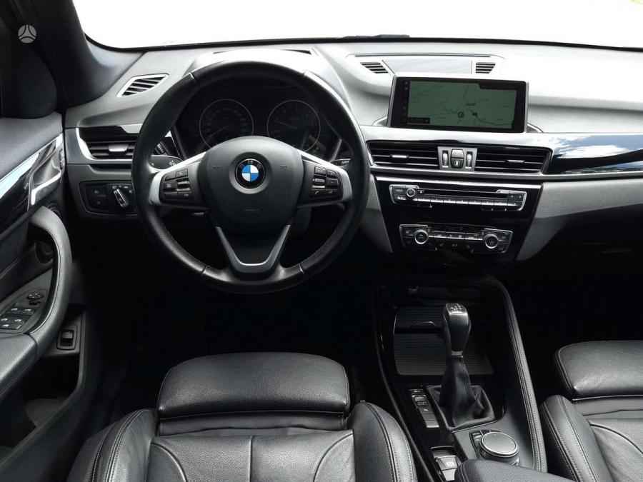 Brown BMW X1 2019 in Kaunas, with an engine capacity of 2.00 L and mileage of 206 thousand km for 16950 €, photo 12 on AUTOMOTO.COM.LV