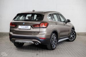 Brown BMW X1 2020 in Vilnius, with an engine capacity of 2.00 L and mileage of 53 thousand km for 24991 €, photo 9 on AUTOMOTO.COM.LV