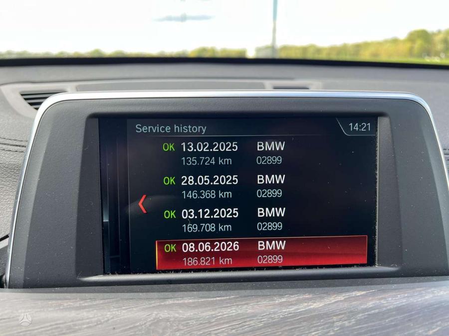 Brown BMW X1 2020 in Kaunas, with an engine capacity of 2.00 L and mileage of 196 thousand km for 18500 €, photo 22 on AUTOMOTO.COM.LV