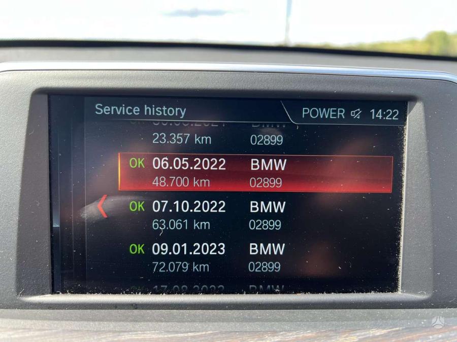 Brown BMW X1 2020 in Kaunas, with an engine capacity of 2.00 L and mileage of 196 thousand km for 18500 €, photo 24 on AUTOMOTO.COM.LV
