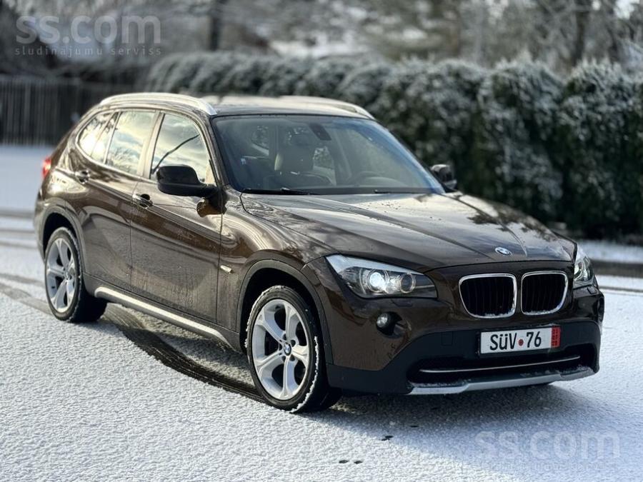 Brown BMW X1 2010 in Jurmala, with an engine capacity of 2.00 L and mileage of 0 thousand km for 5990 €, photo 1 on AUTOMOTO.COM.LV