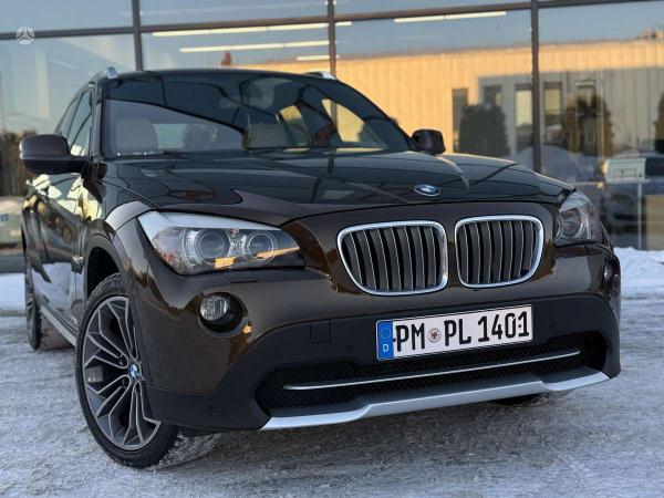 Brown BMW X1 2010 in Klaipeda, with an engine capacity of 2.00 L and mileage of 127 thousand km for 9750 €, photo 1 on AUTOMOTO.COM.LV