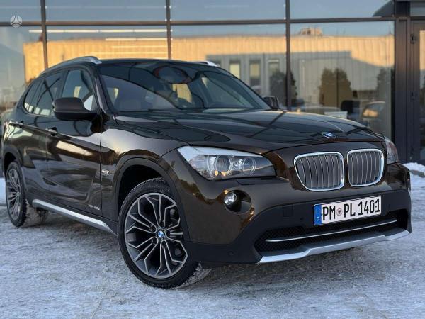 Brown BMW X1 2010 in Klaipeda, with an engine capacity of 2.00 L and mileage of 127 thousand km for 9750 €, photo 6 on AUTOMOTO.COM.LV