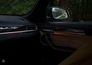 Brown BMW X1 2016 in Utena, with an engine capacity of 2.00 L and mileage of 266 thousand km for 12500 €, photo 35 on AUTOMOTO.COM.LV