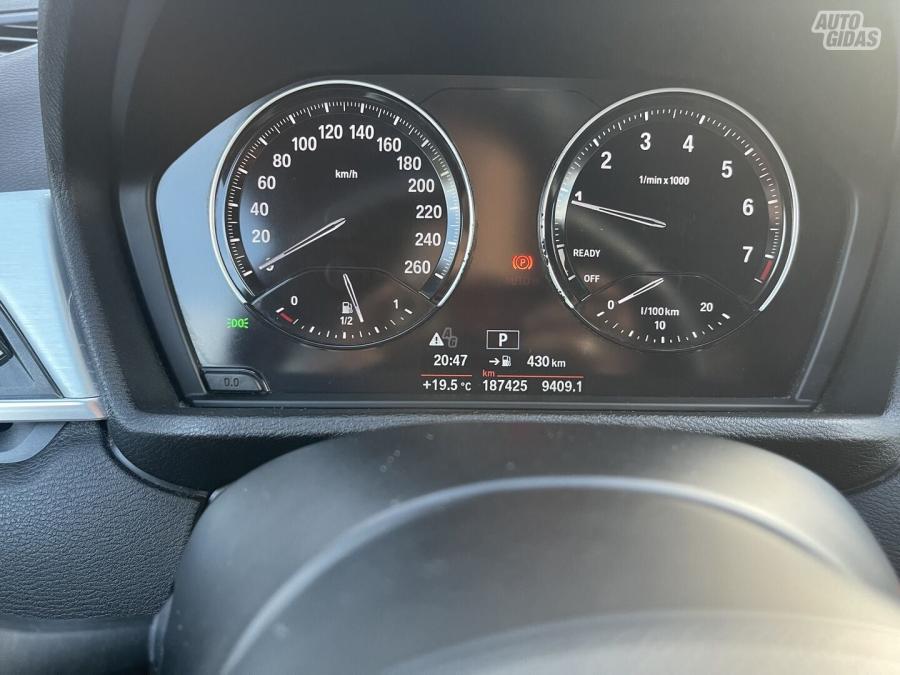 BMW X1 2016 Tauragė, ar dzinēja tilpumu 2.00 L un nobraukumu 188 tūkst. km par 14800 €, foto 11 vietnē AUTOMOTO.COM.LV