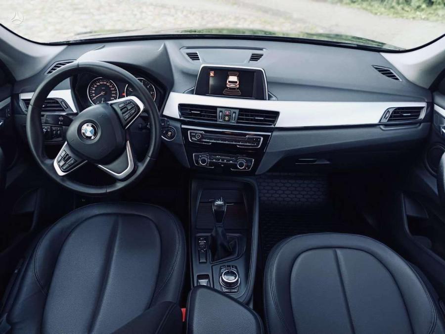 BMW X1 2017 in Utena, with an engine capacity of 2.00 L and mileage of 288 thousand km for 14450 €, photo 44 on AUTOMOTO.COM.LV