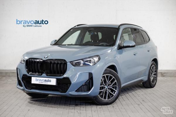 Green BMW X1 2023 in Vilnius, with an engine capacity of 1.50 L and mileage of 94 thousand km for 32991 €, photo 1 on AUTOMOTO.COM.LV