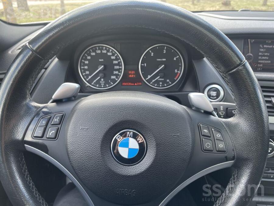 Pelēks BMW X1 2010 Valmiera, ar dzinēja tilpumu 2.00 L un nobraukumu 356 tūkst. km par 7800 €, foto 17 vietnē AUTOMOTO.COM.LV