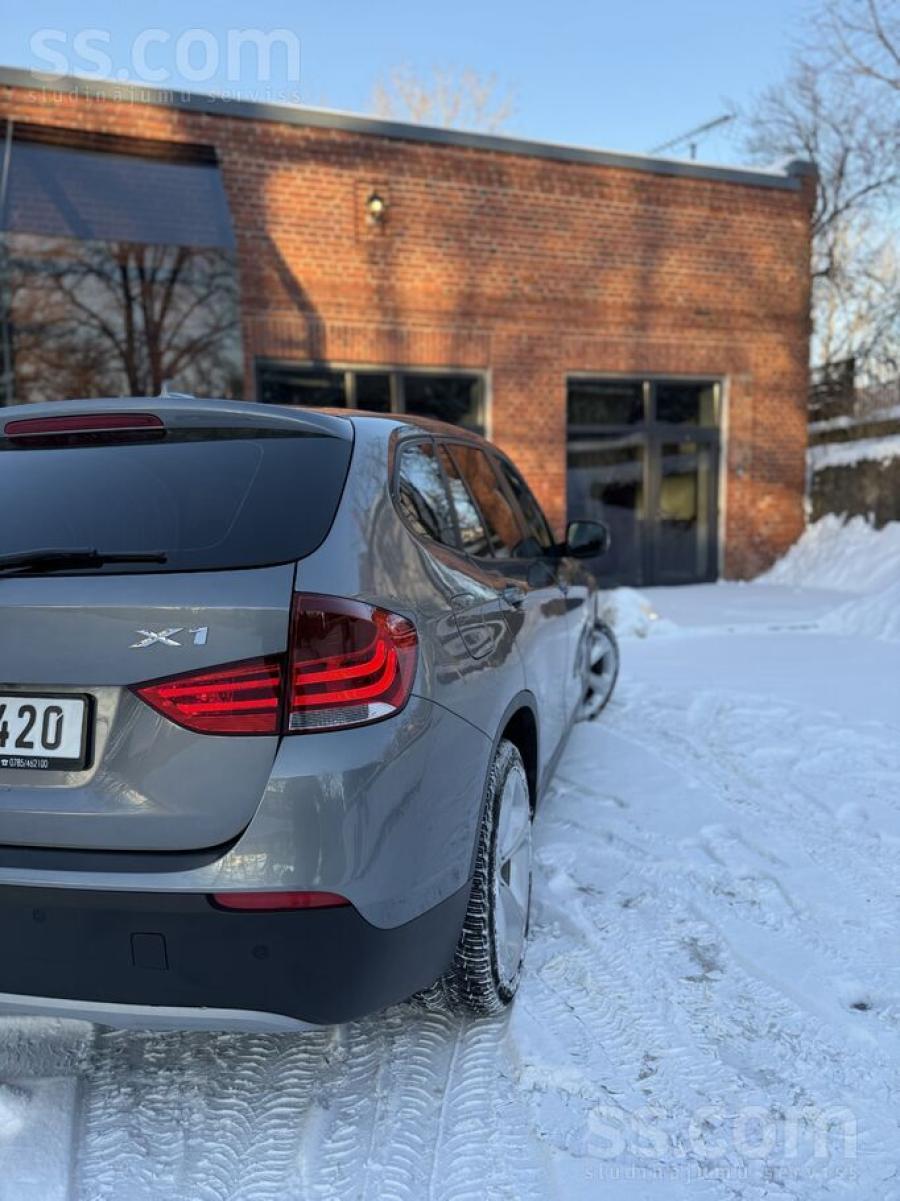 Серый БМВ Х1 2010 в Цесис, объемом двигателя 2.00 л и пробегом 270 тыс. км за 7950 €, фото 31 на AUTOMOTO.COM.LV