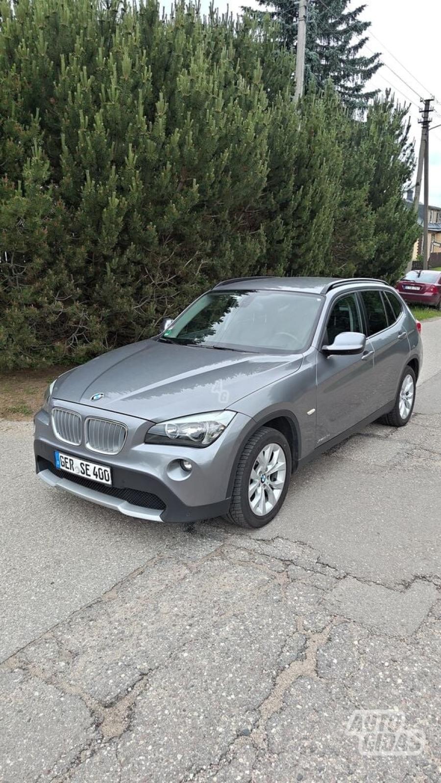 Grey BMW X1 2011 in Utena, with an engine capacity of 2.00 L and mileage of 191 thousand km for 5600 €, photo 1 on AUTOMOTO.COM.LV
