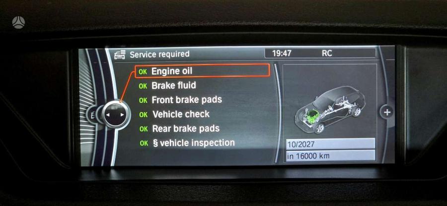 Grey BMW X1 2011 in Prienai, with an engine capacity of 2.00 L and mileage of 360 thousand km for 5600 €, photo 47 on AUTOMOTO.COM.LV