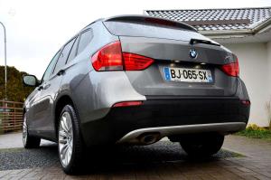 Grey BMW X1 2012 in Kaunas, with an engine capacity of 2.00 L and mileage of 282 thousand km for 7800 €, photo 5 on AUTOMOTO.COM.LV
