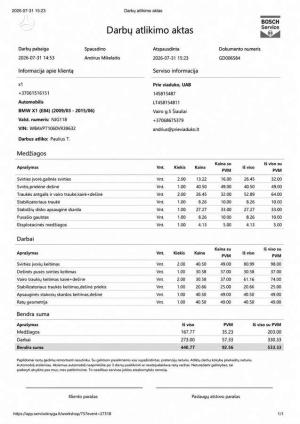 Серый БМВ Х1 2012 в Шяуляй, объемом двигателя 2.00 л и пробегом 274 тыс. км за 9100 €, фото 28 на AUTOMOTO.COM.LV