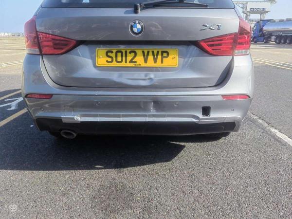 Grey BMW X1 2012 in Kaunas, with an engine capacity of 2.00 L and mileage of 101 thousand km for 2650 €, photo 10 on AUTOMOTO.COM.LV