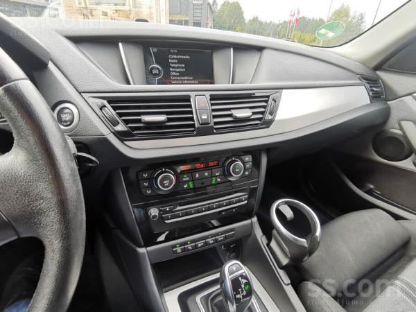 Grey BMW X1 2013 in Kuldiga, with an engine capacity of 2.00 L and mileage of 216 thousand km for 8800 €, photo 9 on AUTOMOTO.COM.LV