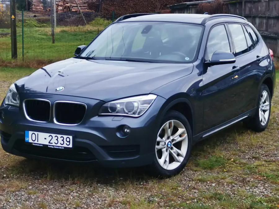 Grey BMW X1 2013 in Kuldiga, with an engine capacity of 2.00 L and mileage of 281 thousand km for 8400 €, photo 1 on AUTOMOTO.COM.LV