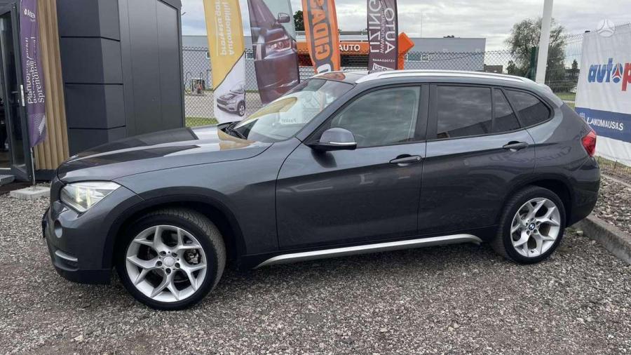 Grey BMW X1 2013 in Marijampole, with an engine capacity of 2.00 L and mileage of 367 thousand km for 7990 €, photo 10 on AUTOMOTO.COM.LV