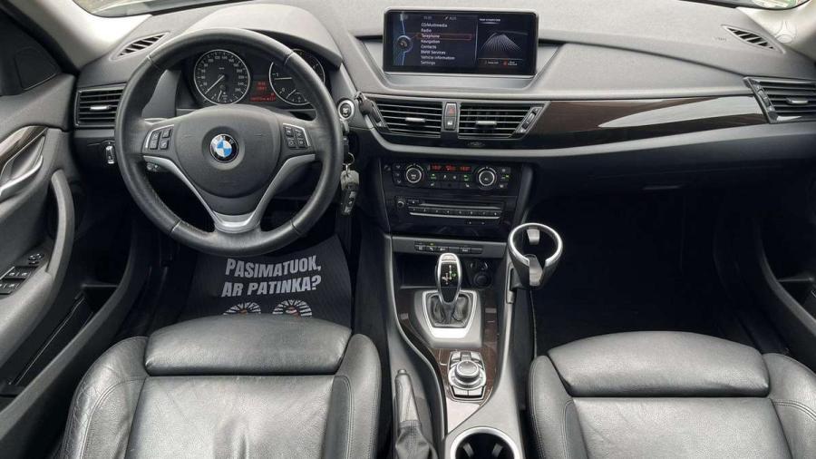Grey BMW X1 2013 in Marijampole, with an engine capacity of 2.00 L and mileage of 367 thousand km for 7990 €, photo 17 on AUTOMOTO.COM.LV