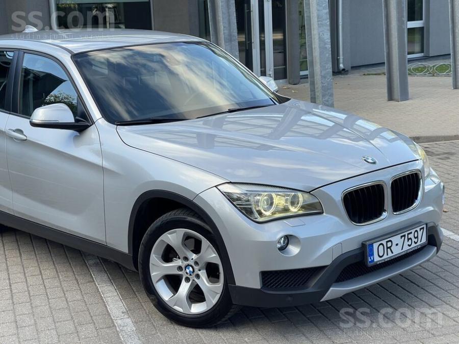 Grey BMW X1 2013 in Jurmala, with an engine capacity of 2.00 L and mileage of 0 thousand km for 7750 €, photo 4 on AUTOMOTO.COM.LV