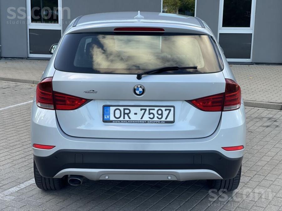 Grey BMW X1 2013 in Jurmala, with an engine capacity of 2.00 L and mileage of 0 thousand km for 7750 €, photo 9 on AUTOMOTO.COM.LV