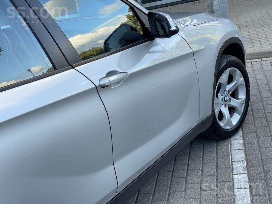 Grey BMW X1 2013 in Jurmala, with an engine capacity of 2.00 L and mileage of 0 thousand km for 7750 €, photo 15 on AUTOMOTO.COM.LV