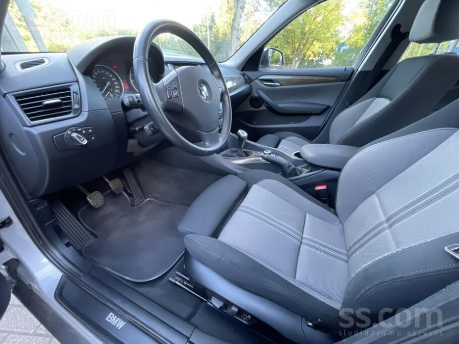 Grey BMW X1 2013 in Jurmala, with an engine capacity of 2.00 L and mileage of 0 thousand km for 7750 €, photo 22 on AUTOMOTO.COM.LV