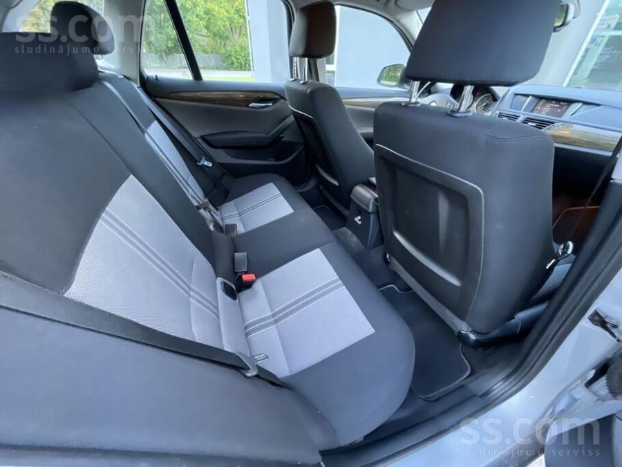 Grey BMW X1 2013 in Jurmala, with an engine capacity of 2.00 L and mileage of 0 thousand km for 7750 €, photo 26 on AUTOMOTO.COM.LV
