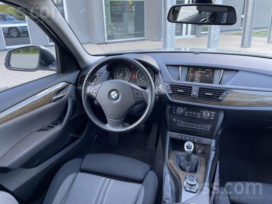 Grey BMW X1 2013 in Jurmala, with an engine capacity of 2.00 L and mileage of 0 thousand km for 7750 €, photo 28 on AUTOMOTO.COM.LV
