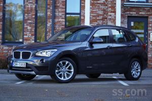 Grey BMW X1 2014 in Riga, with an engine capacity of 2.00 L and mileage of 72 thousand km for 12990 €, photo 3 on AUTOMOTO.COM.LV