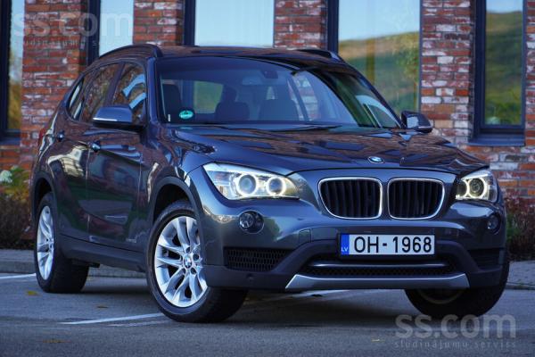 Grey BMW X1 2014 in Riga, with an engine capacity of 2.00 L and mileage of 72 thousand km for 12990 €, photo 6 on AUTOMOTO.COM.LV