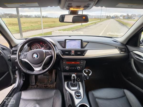 Grey BMW X1 2014 in Kaunas, with an engine capacity of 2.00 L and mileage of 180 thousand km for 6999 €, photo 9 on AUTOMOTO.COM.LV