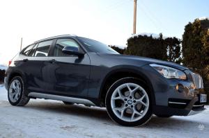 Grey BMW X1 2014 in Kaunas, with an engine capacity of 2.00 L and mileage of 260 thousand km for 8450 €, photo 9 on AUTOMOTO.COM.LV