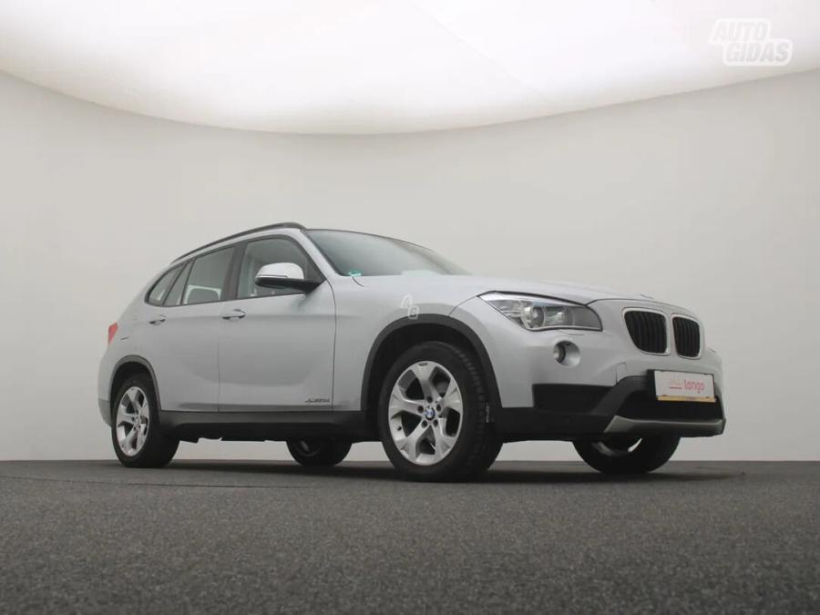 Grey BMW X1 2014 in Vilnius, with an engine capacity of 2.00 L and mileage of 152 thousand km for 13799 €, photo 12 on AUTOMOTO.COM.LV
