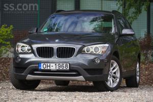 Grey BMW X1 2014 in Riga, with an engine capacity of 2.00 L and mileage of 75 thousand km for 11990 €, photo  on AUTOMOTO.COM.LV