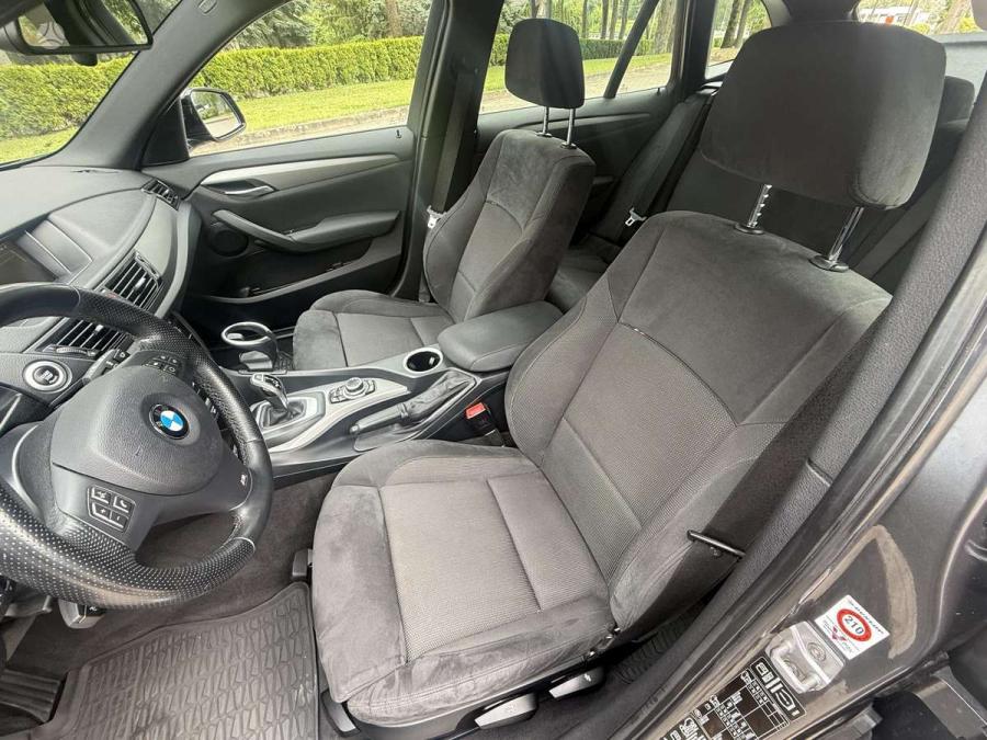 Grey BMW X1 2014 in Marijampole, with an engine capacity of 2.00 L and mileage of 155 thousand km for 9500 €, photo 13 on AUTOMOTO.COM.LV