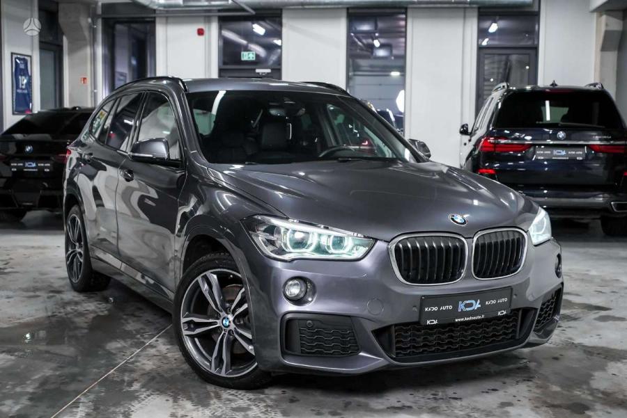 Pelēks BMW X1 2015 Kauņa, ar dzinēja tilpumu 2.00 L un nobraukumu 163 tūkst. km par 17250 €, foto 2 vietnē AUTOMOTO.COM.LV