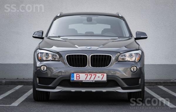 Grey BMW X1 2015 in Riga, with an engine capacity of 2.00 L and mileage of 120 thousand km for 11150 €, photo 2 on AUTOMOTO.COM.LV