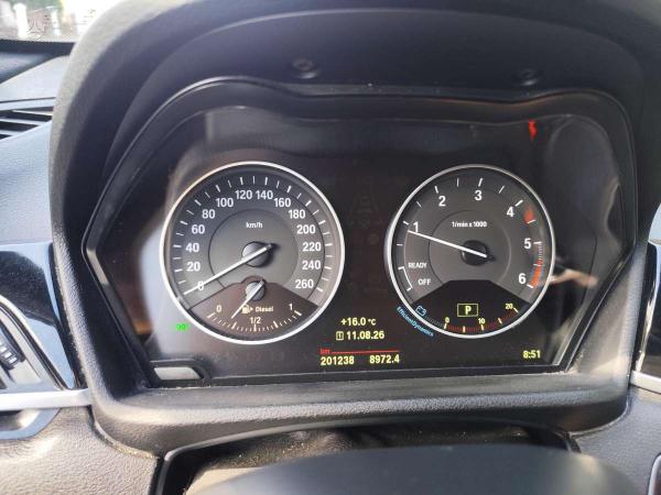 Grey BMW X1 2015 in Taurage, with an engine capacity of 2.00 L and mileage of 200 thousand km for 12100 €, photo 11 on AUTOMOTO.COM.LV