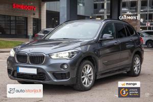 Pelēks BMW X1 2016 Viļņa, ar dzinēja tilpumu 2.00 L un nobraukumu 168 tūkst. km par 14500 €, foto  vietnē AUTOMOTO.COM.LV