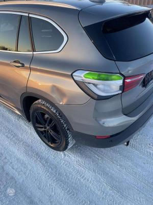 Grey BMW X1 2016 in Kaunas, with an engine capacity of 2.00 L and mileage of 158 thousand km for 13950 €, photo 9 on AUTOMOTO.COM.LV