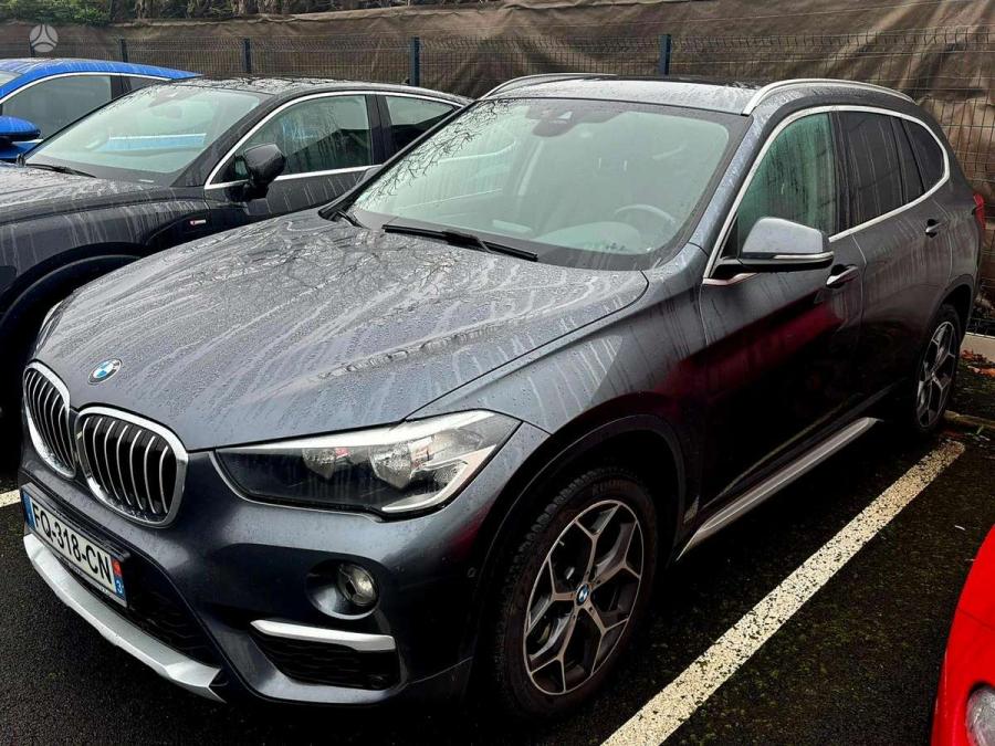 Grey BMW X1 2016 in Klaipeda, with an engine capacity of 2.00 L and mileage of 232 thousand km for 10800 €, photo 1 on AUTOMOTO.COM.LV