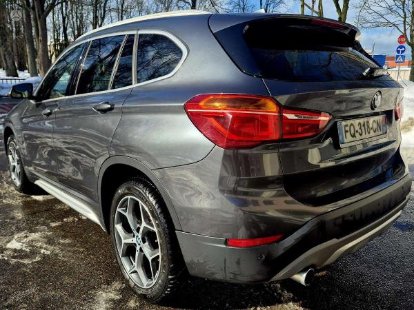 Grey BMW X1 2016 in Klaipeda, with an engine capacity of 2.00 L and mileage of 2318 thousand km for 10500 €, photo 5 on AUTOMOTO.COM.LV