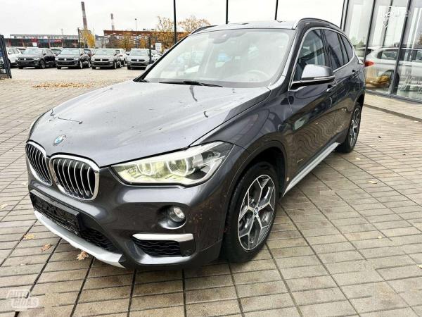 Grey BMW X1 2016 in Kaunas, with an engine capacity of 2.00 L and mileage of 219 thousand km for 12500 €, photo 1 on AUTOMOTO.COM.LV